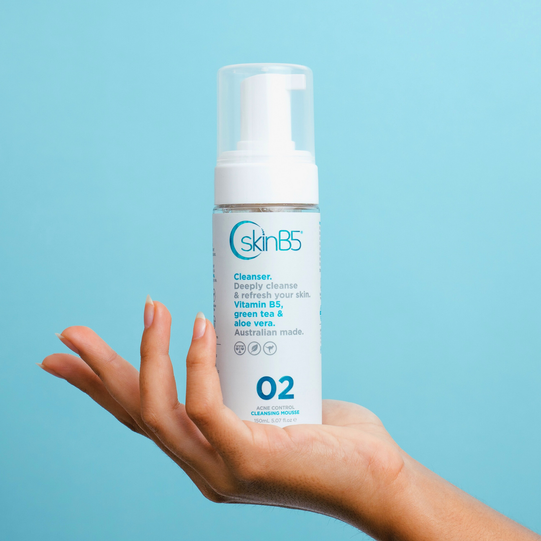 Acne Control Cleansing Mousse 150ml | SkinB5™ Official Site (HQ)